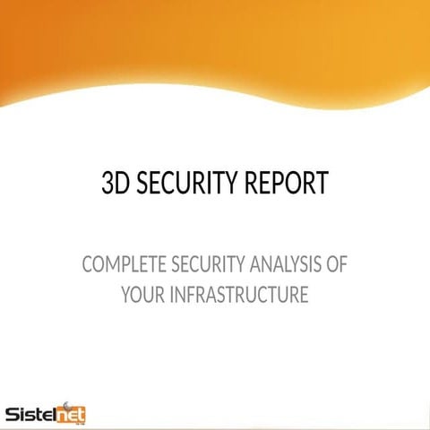 reporte de seguridad 3d antiguo de checkpoint 2013 | PPTX