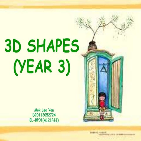 Creating and making 3D shapes | PPTX