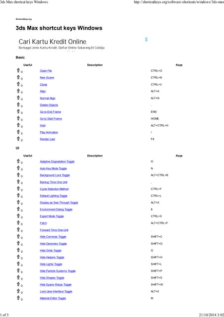 Maya keyboard-shortcuts | PDF