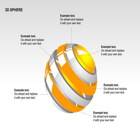 3D Sphere Charts | PPT