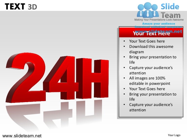 3d Text Powerpoint Slides 3d Text Powerpoint Slides