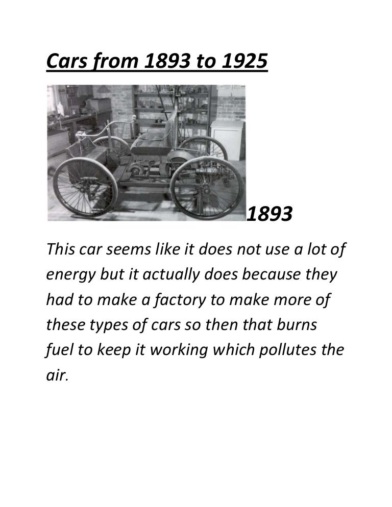 Timeline Cars