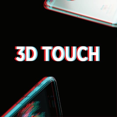 3D Touch | UX Design | PPT