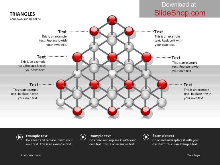 3D triangle animated