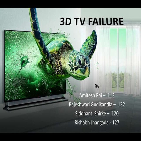 3D TV Failure | PPT