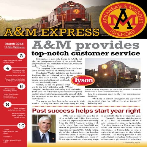 Newsletter AMEX1301 | PDF