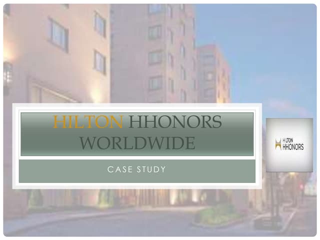 Hilton OnQ system | PPT