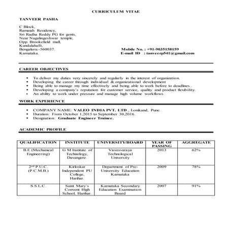 Tanveer M. Pasha resume | DOCX | Science