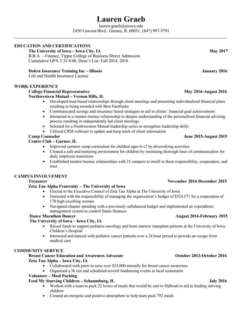 Josh's resume | DOCX | Agriculture | Industries