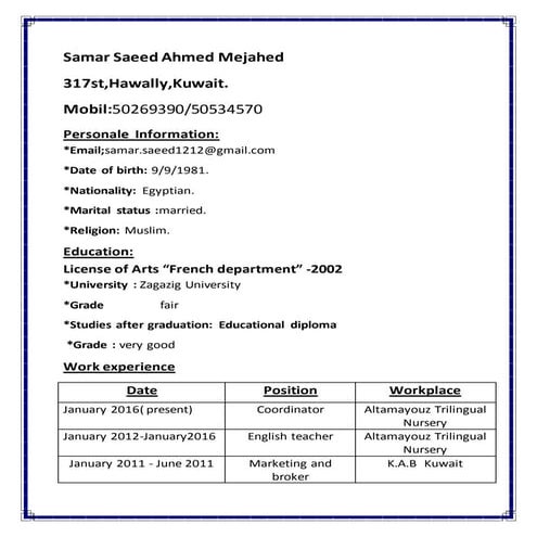 Samar-Resume (1) c.v | DOCX