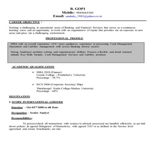 gopi_Resume | DOCX