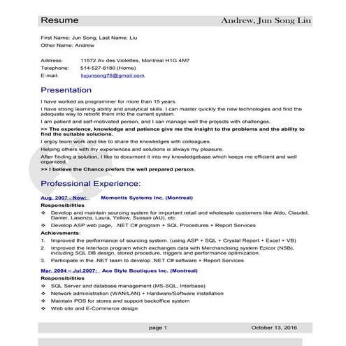 resume 2016 (3) | DOCX