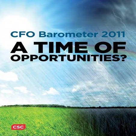 CSC - CFO Barometer '11 | PDF