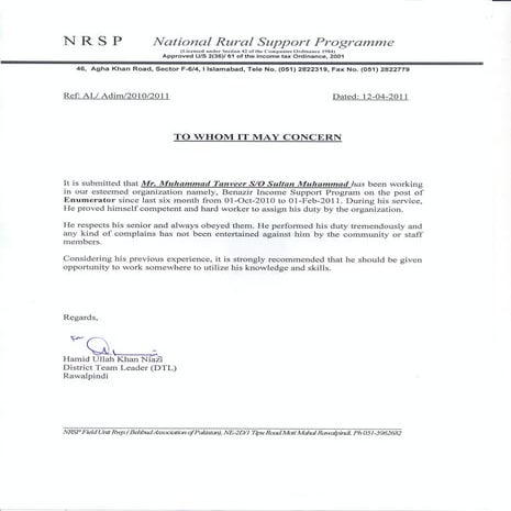 NRSP 8 | PDF