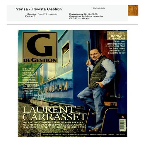 Entrevista LC_RevistaG de Gestión_20mar2015 | PDF