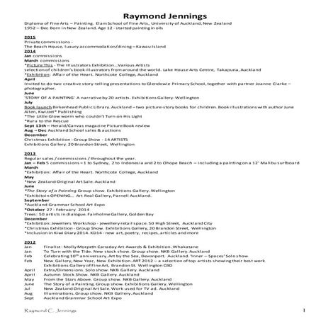 Raymond Jennings_CV_2015 (2) | DOCX