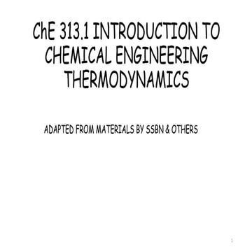 Chemical engineering thermodynamics L.pptx