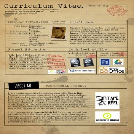 Christopher McLeod CV | PDF