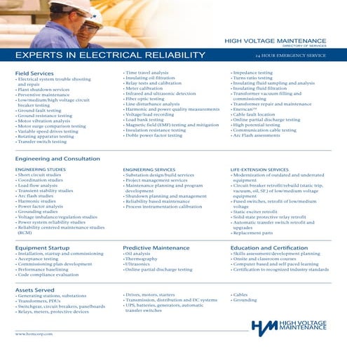 HVM Line Card 2015 | PDF | Civil Engineering Industry | Industries