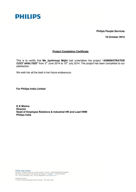 Alstom Letter of Appreciation | PDF | Careers