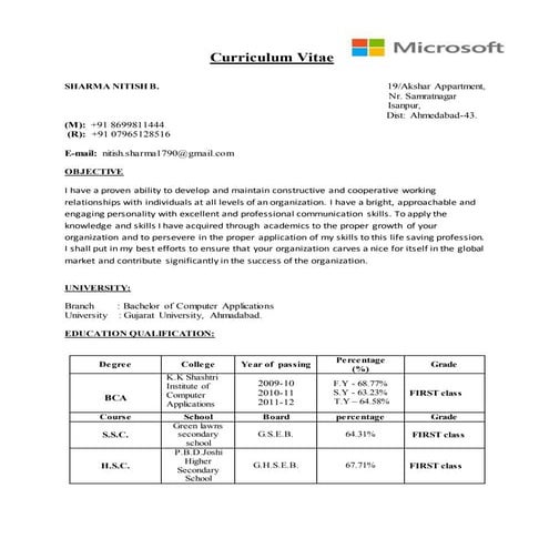 Nitish Sharma | DOCX