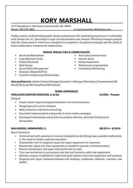 My New Resume | DOCX