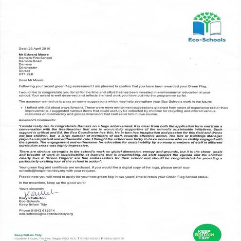 Eco Green Flag Report | PDF