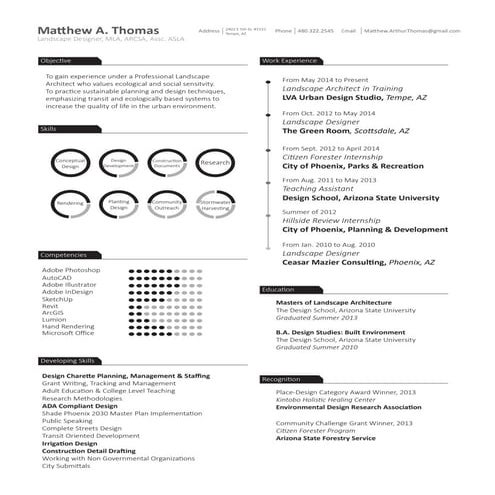 MA_Thomas Resume | PDF