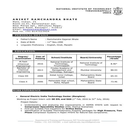 Aniket Bhate (1) | PDF