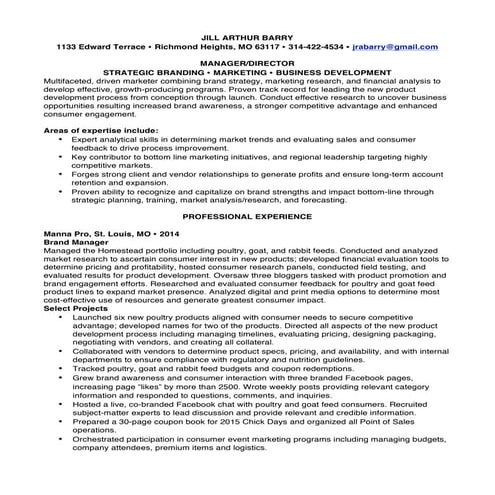 Jill_Barry_Resume_Dec 2014 | PDF