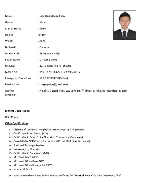 Leo Tran 25012015 - Resume | PDF
