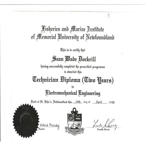 Marine Institute Tech Diploma copy | PDF