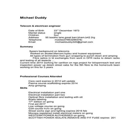 CV Arshad | PDF