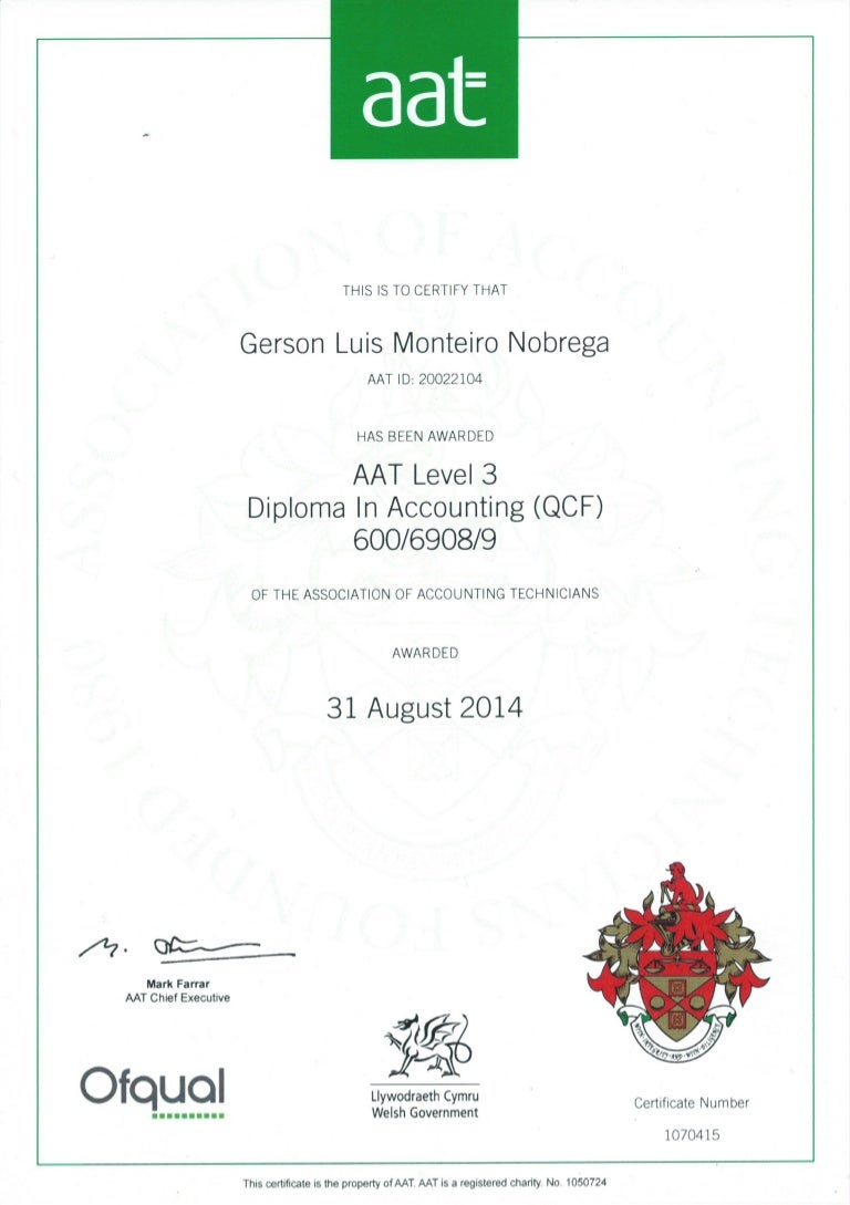 AAT Level 3