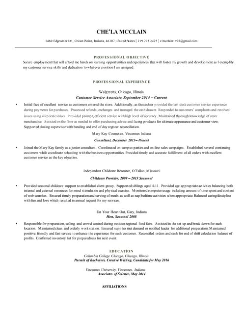 Azia Williams Resume Updated | PDF | Apparel Industry | Industries