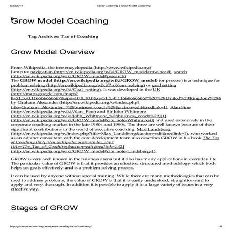 GROW model | PPTX