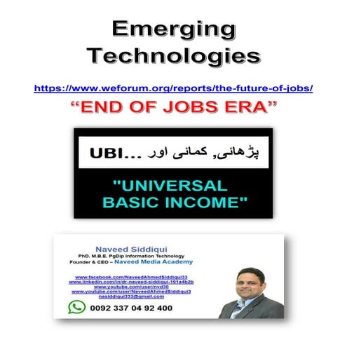 Emerging Technologies | PDF | Internet | Computing