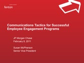 Building CSR Into Your Communications Strategy | PPT