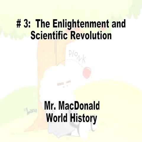 # 3 Enlightenment and Scientific Revolution | PPT