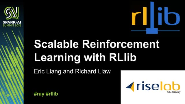 Enabling Composition In Distributed Reinforcement Learning With Ray Rllib With Eric Liang And