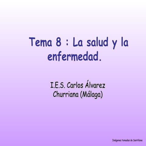 3º eso tema 8 la salud y la enfermedad_ (1) | PPT