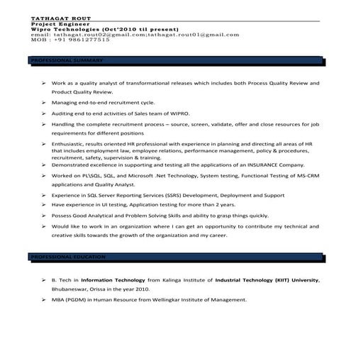 Tathagat_Resume | DOC