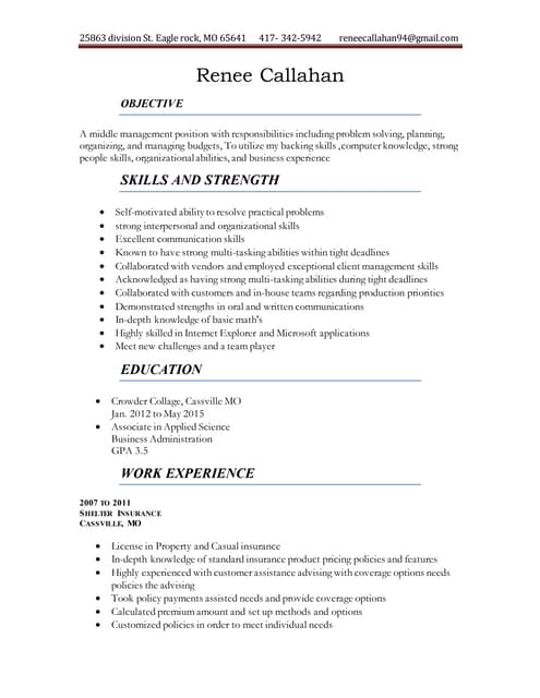 Resume | PDF
