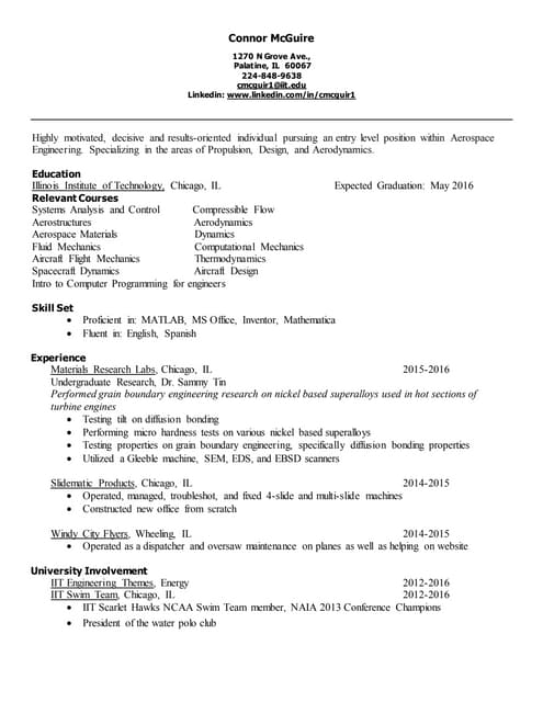 Civilian resume revised | PDF