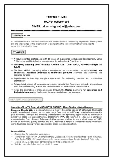 Mahendranath resume | PDF