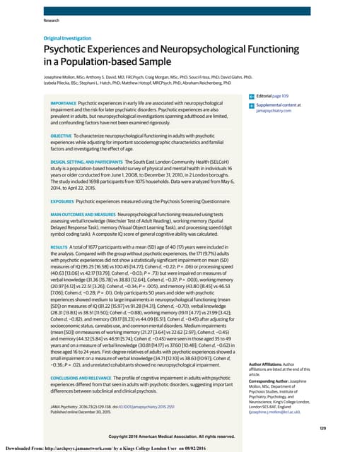 Comparison of Montreal Cognitive Assessment (Moca) and Mini-Mental ...