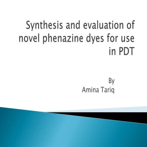 Synthesis, Evaluation, and study of Mechanistic | PPTX