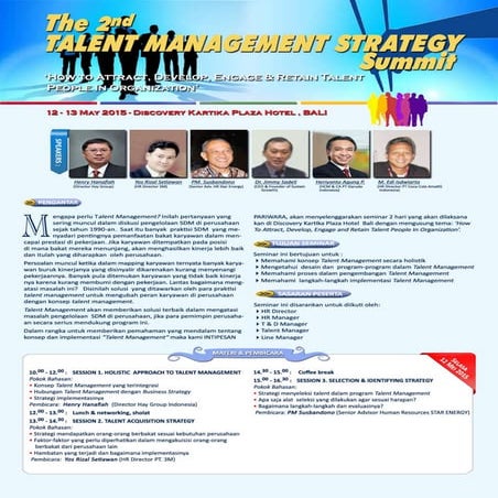 Talent Management Strategy Brochure_May2015 | PDF