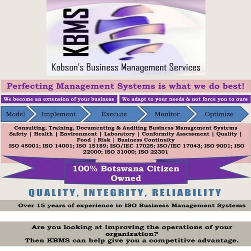 KBMS Quality-Integrity-Reliability-Corporate-flyer | PDF