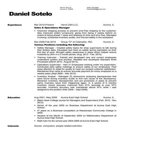 Daniel Sotelo | DOC
